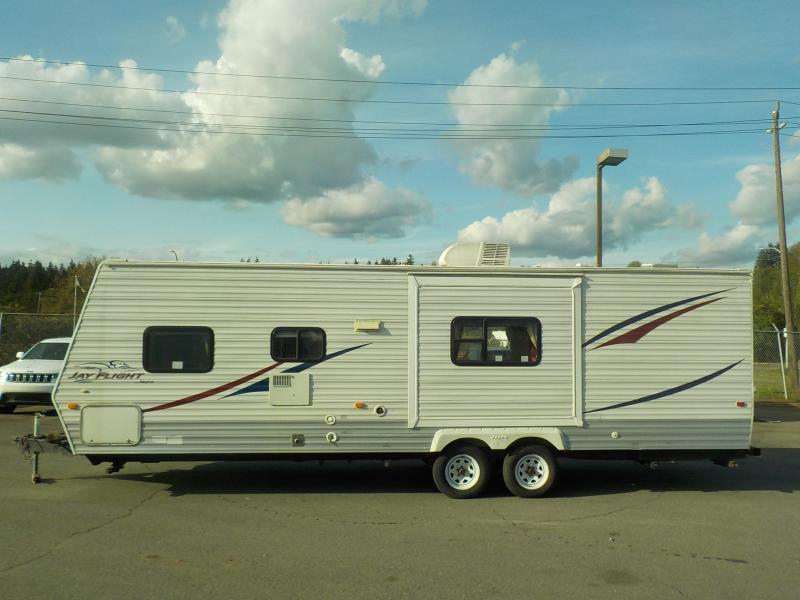 2008 Jayco Jay Flight 28BHS 28 Foot Travel Trailer One Slide out | Repo.com