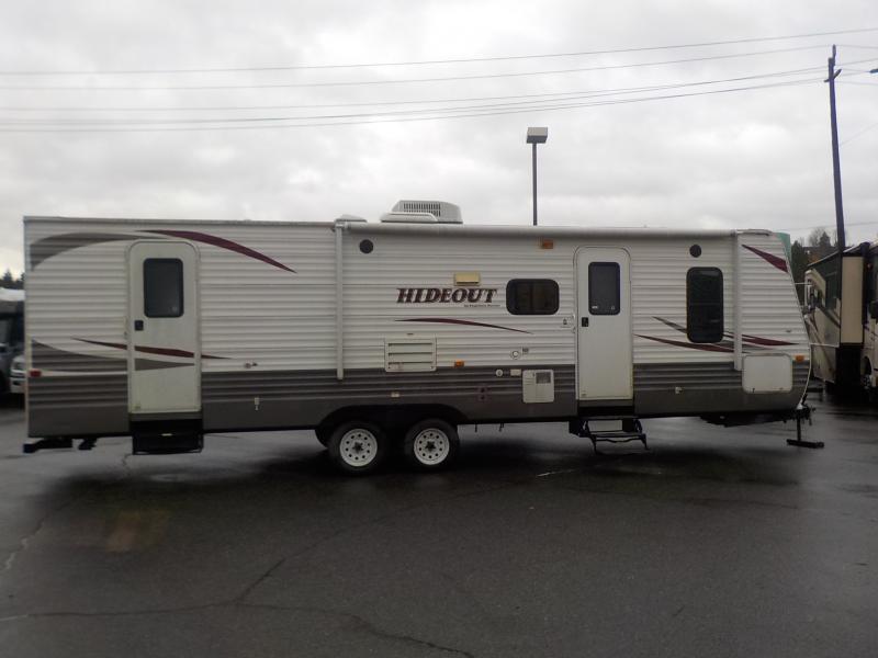 2011 Keystone Hornet Hideout 29BRSWE 29 Foot Travel Trailer One Slide ...