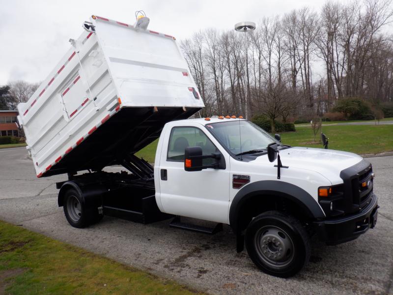 2008 Ford F-550 Regular Cab Dump Chipper Truck 11 Foot 2WD Diesel ...