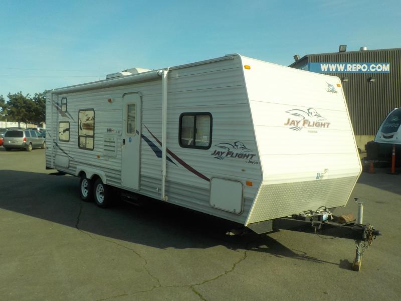 2008 Jayco Jay Flight 28BHS 28 Foot Travel Trailer One Slide out | Repo.com