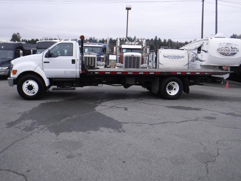 2006 Ford F-750 Tow Truck Flat Tilt Deck Dually Diesel | Repo.com