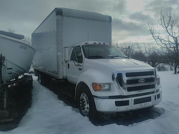 2005 Ford F-650 25 Foot Cube Van With Tailgate | Repo.com