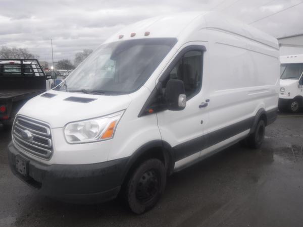 2018 Ford Transit 350 HD High Roof Cargo Van Dually Diesel | Repo.com