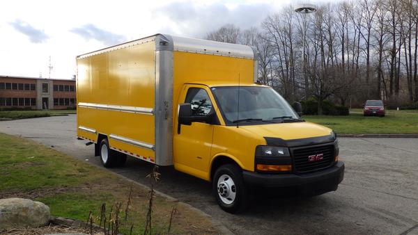 2019 GMC Savana G3500 16 Foot Cube Van | Repo.com