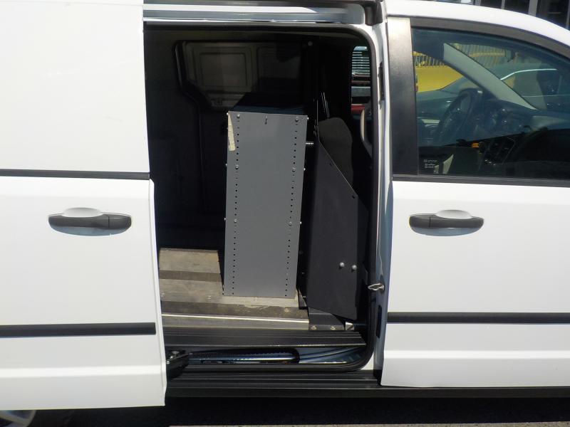 2014 Dodge Caravan Cargo Van with Bulkhead Divider, Shelving, & Ladder ...