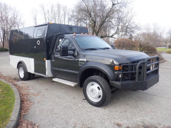 2009 Ford F-550 Armoured Cube Truck with Bullet-Proof Glass | Repo.com