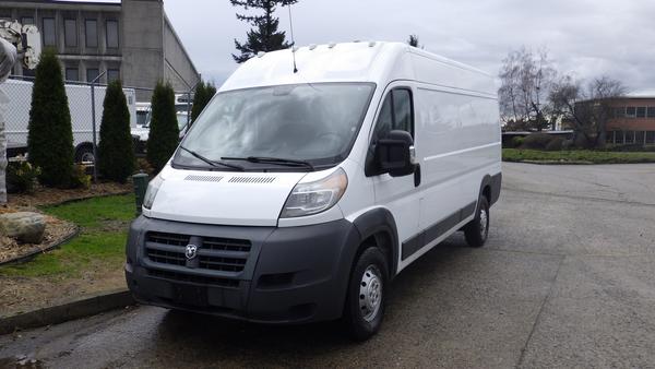 2016 RAM Promaster 3500 High Roof Tradesman 159-inches Cargo Van | Repo.com