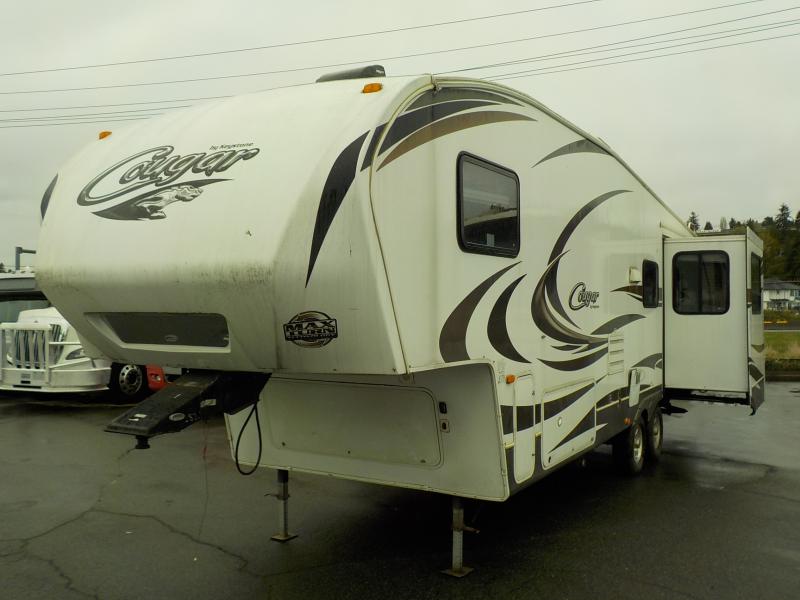 2012 Keystone Cougar 28 Foot Fifth Wheel Travel Trailer | Repo.com