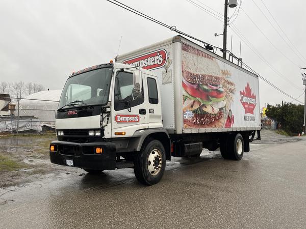 2006 GMC F7B042 20 Foot Cube Van Diesel With Power Tailgate | Repo.com
