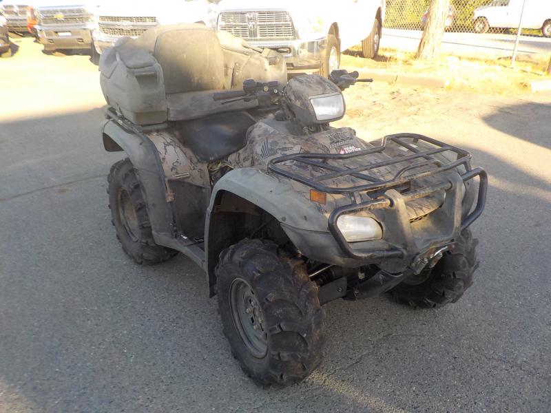 2012 Honda Rubicon Trail Edition 4WD ATV | Repo.com