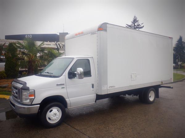 2013 Ford Econoline E-450 16 Foot Cube Van With Ramp | Repo.com