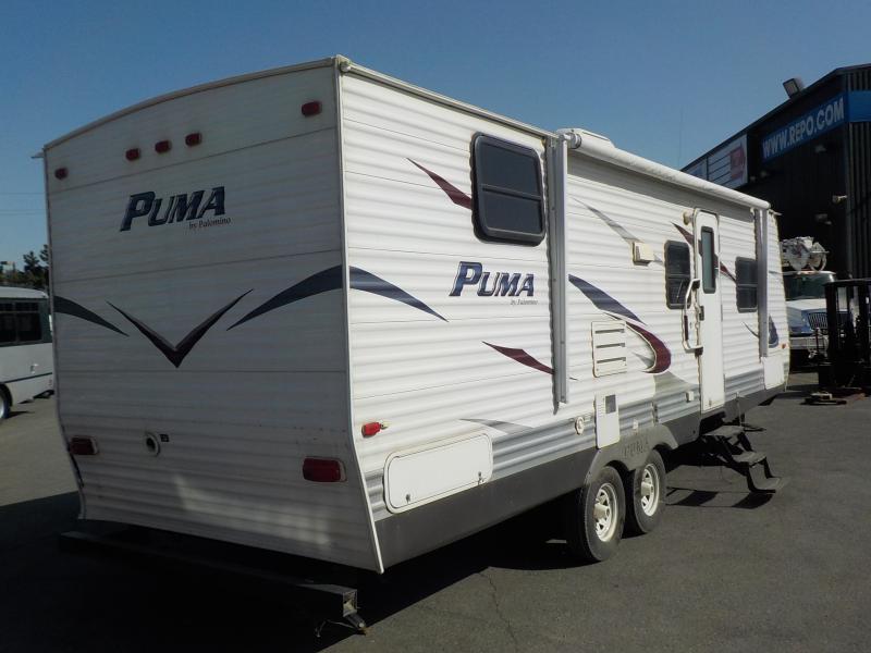 2011 Palomino Puma 26FBSS 26 Foot Travel Trailer (1 Slide Out) | Repo.com