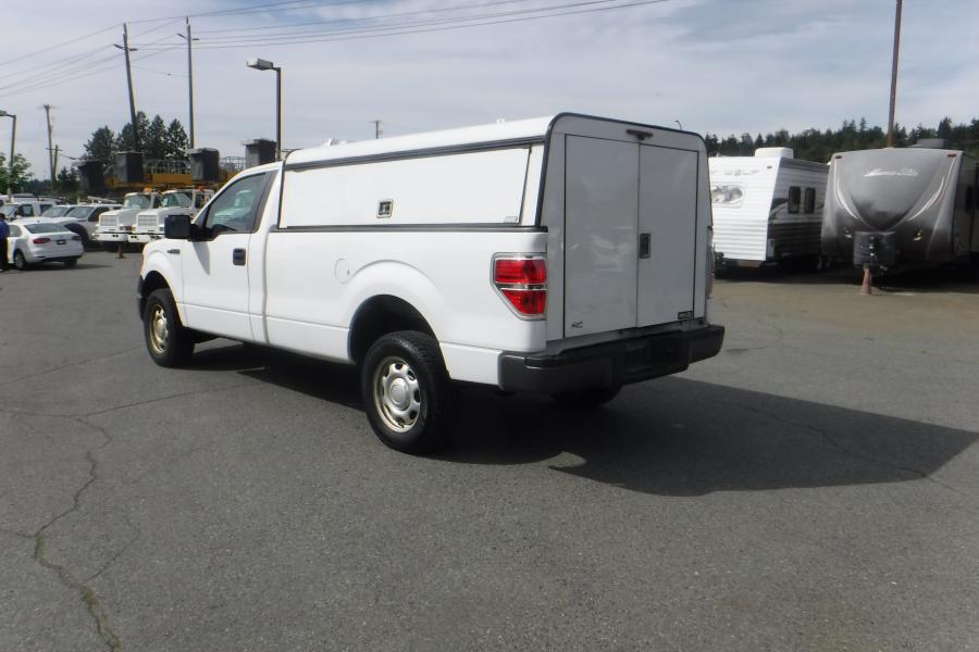 2013 Ford F-150 XL 8-ft. Bed 4WD Long Box with Canopy | Repo.com