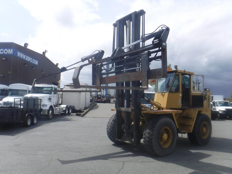 1972 Patrick AR10-C 4x4 Rough Terrain Forklift With Clamps | Repo.com