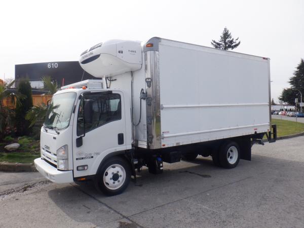 2015 Isuzu NQR 16 Foot Reefer Cube Van 3 Seater Diesel With Power ...