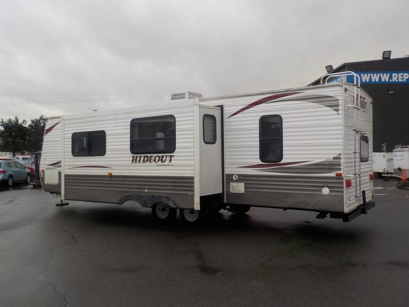 2011 Keystone Hornet Hideout 29BRSWE 29 Foot Travel Trailer One Slide ...