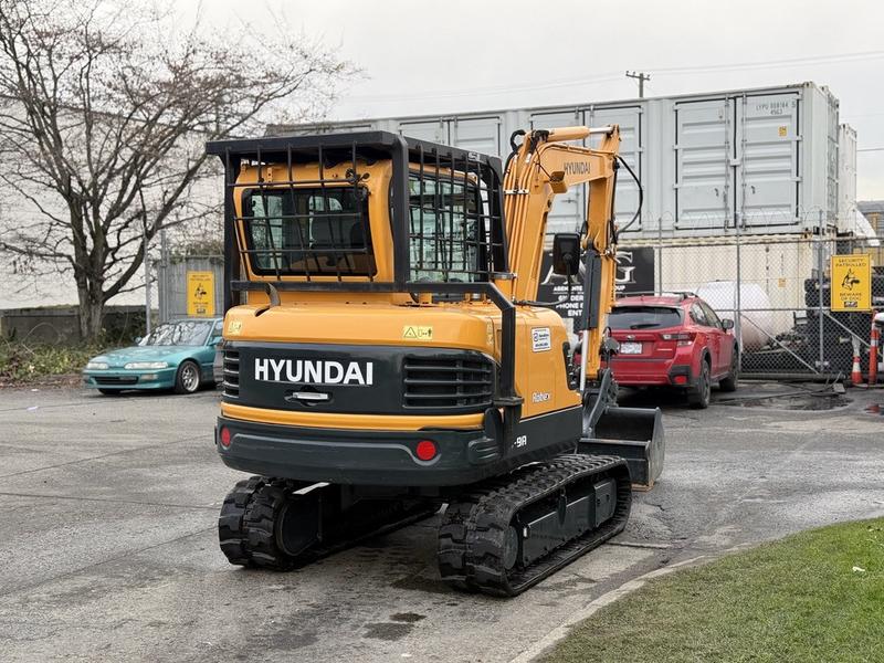 2022 Hyundai R55-9A Tracked Excavator with Hydraulic Thumb and Clean Up ...