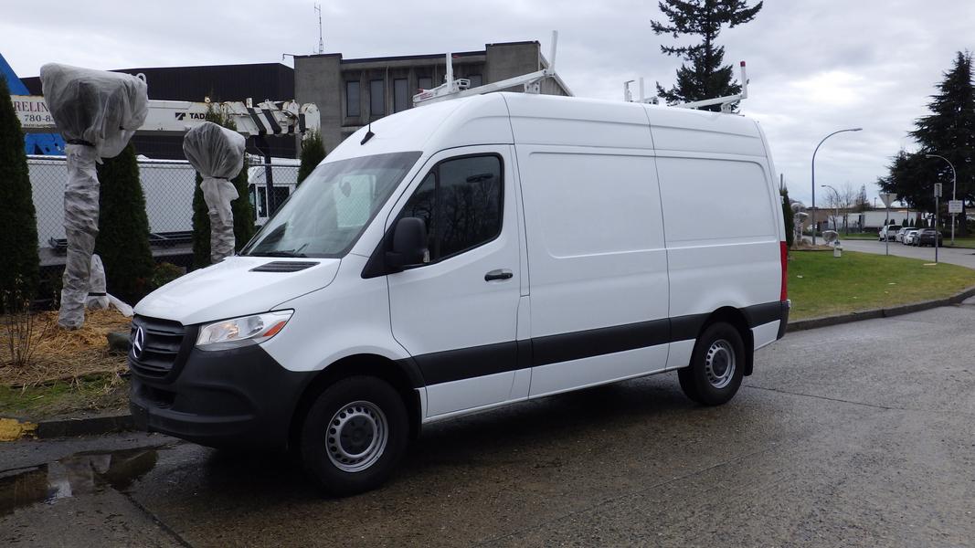 2019 Mercedes-Benz Sprinter 2500 High Roof Cargo Van Ladder Rack Rear ...