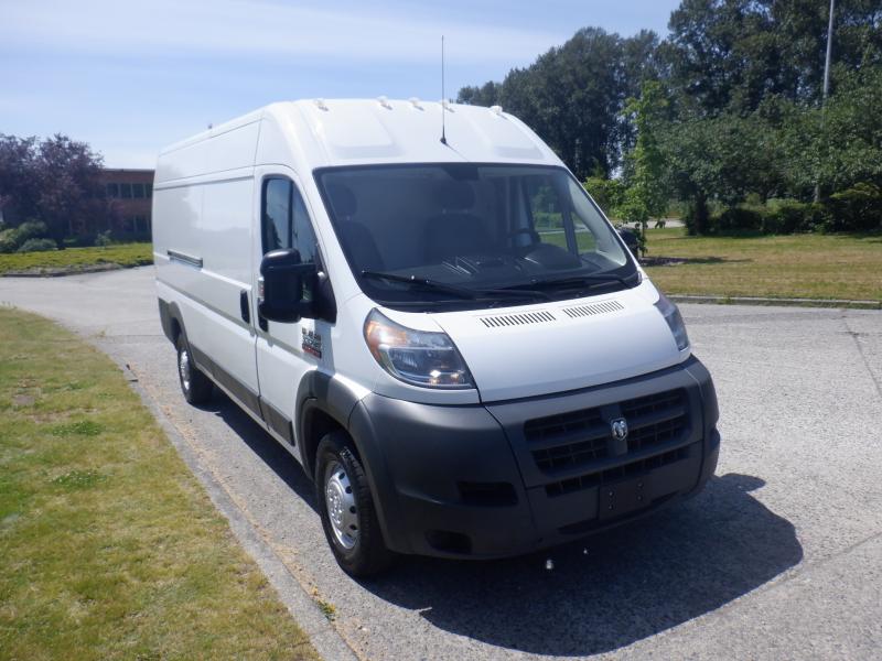 2016 RAM Promaster 3500 High Roof Tradesman 159-in. WB Ext Cargo Van ...
