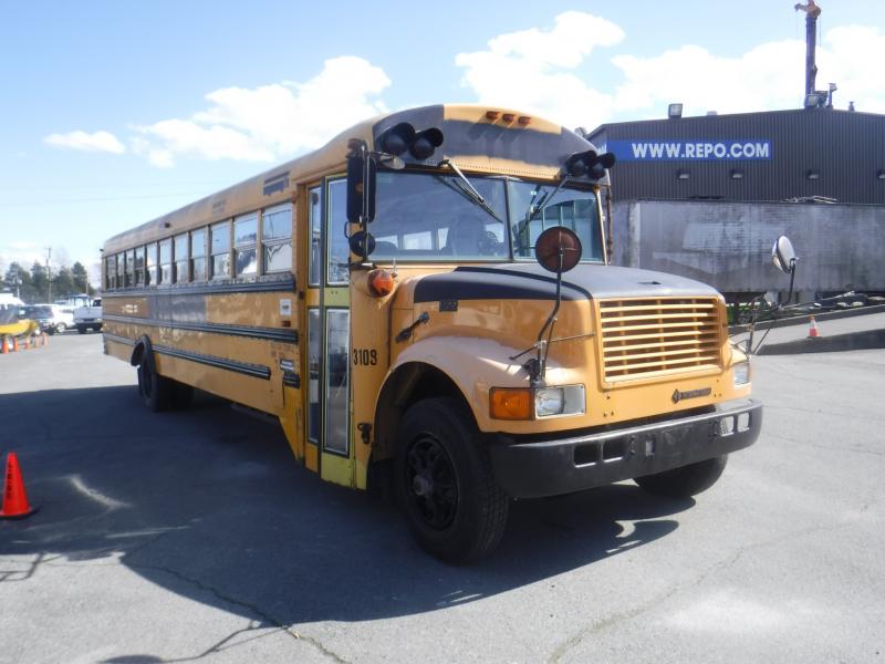1995 International 3800 DT 466 48 Passenger Diesel Thomas School Bus ...