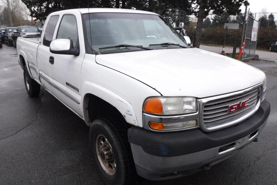 2002 GMC Sierra 2500HD SLE Extended Cab Long Bed 2WD | Repo.com