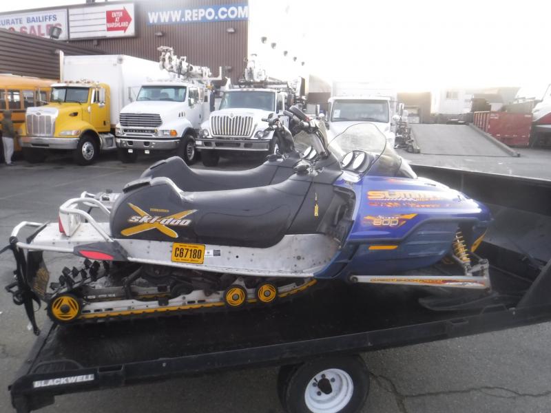 2001 Ski Doo Summit Rotax 800 Ski Doo Package Includes 2 Ski Doos And ...