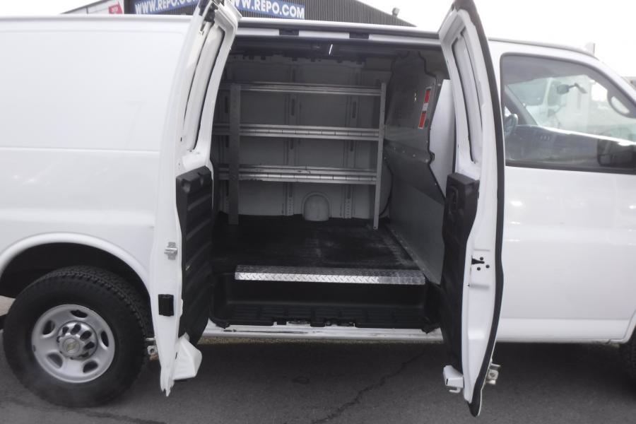2014 Chevrolet Express 2500 Cargo Van with BulkHead Divider and Rear ...