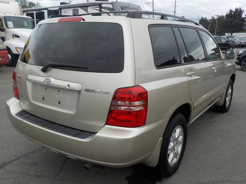 2002 Toyota Highlander V6 4WD | Repo.com