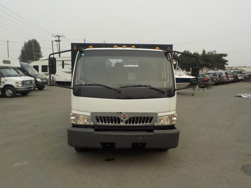 2008 International CF 600 City Star 14 Foot Dually Flat Deck Diesel w ...