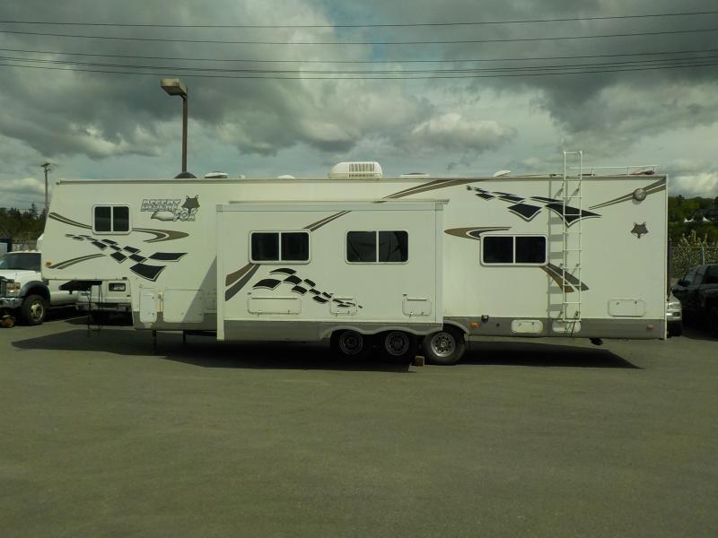 2006 Northwood Desert Fox 38 Foot Fifth Wheel Toy Hauler w/ Two Slides ...