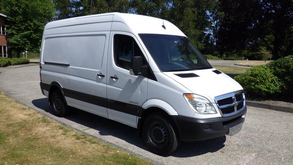 2008 Dodge Sprinter Cargo Van 2500 High Roof 144-inch. Wheelbase Diesel ...