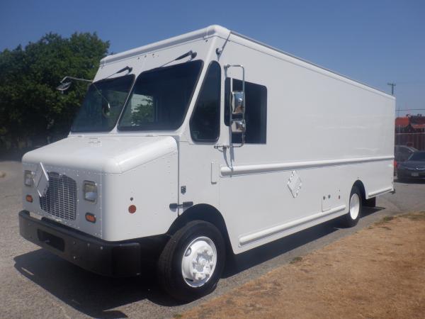 2012 Freightliner M Line Walk-in Van Step Van 18 foot Cargo Cube Hybrid ...