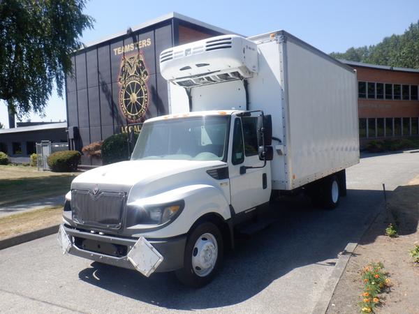 2015 International TerraStar 16 Foot Reefer Cube Van Diesel | Repo.com