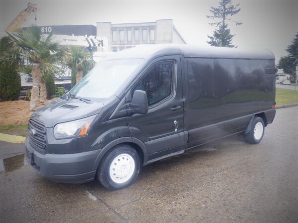 2017 Ford Transit T-350 Bullet-Proof Glass 2 Seater Cargo Van Dually ...