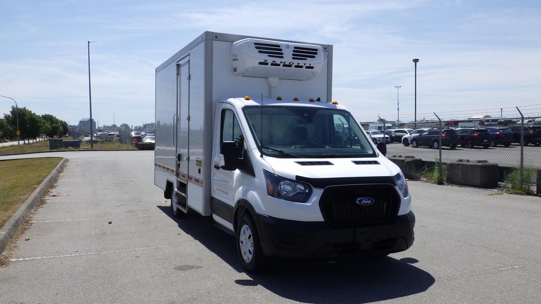 2021 Ford Transit T-350 Reefer 12 Foot Cube Van Reefer | Repo.com