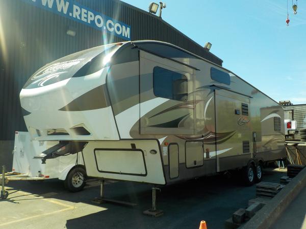 2014 Keystone Cougar High Country 38 Foot Fifth Wheel Travel Trailer ...