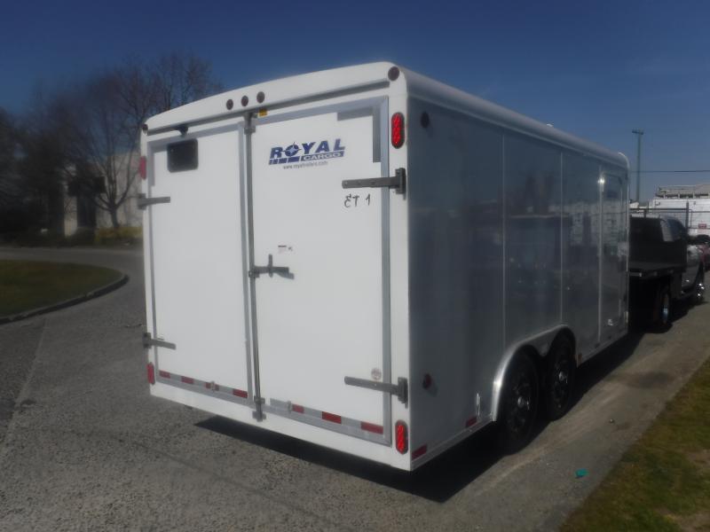 2014 Royal 16.5 Foot Tandem Axle Washroom Cargo Trailer | Repo.com