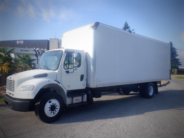 2016 Freightliner M2 106 Medium Duty 24 foot Cube Van Diesel Dually ...