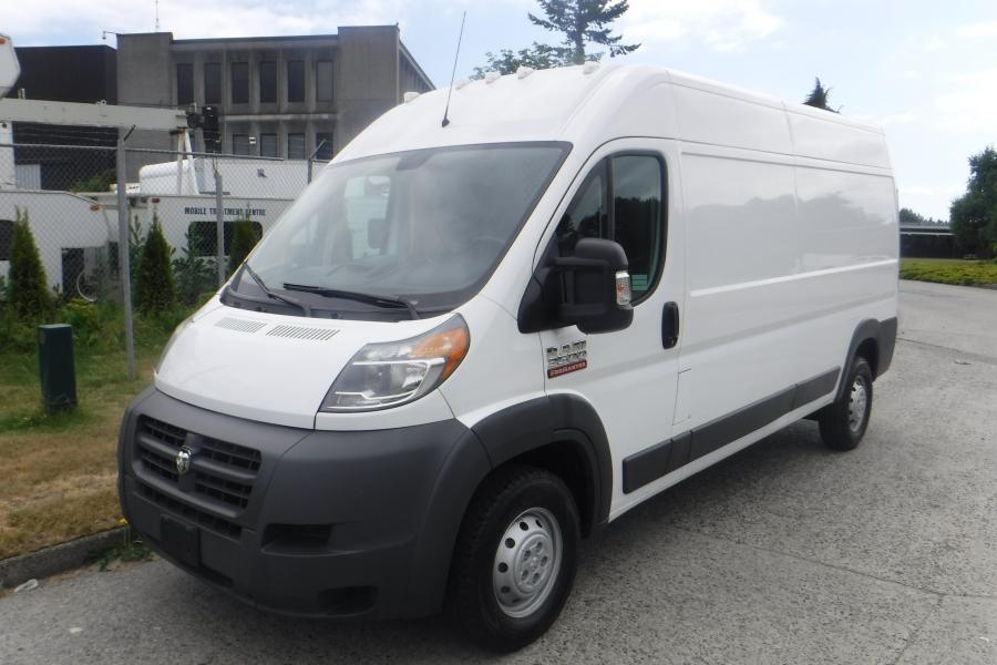 2014 RAM Promaster 3500 Diesel Cargo Van High Roof Tradesman 159-in. WB ...