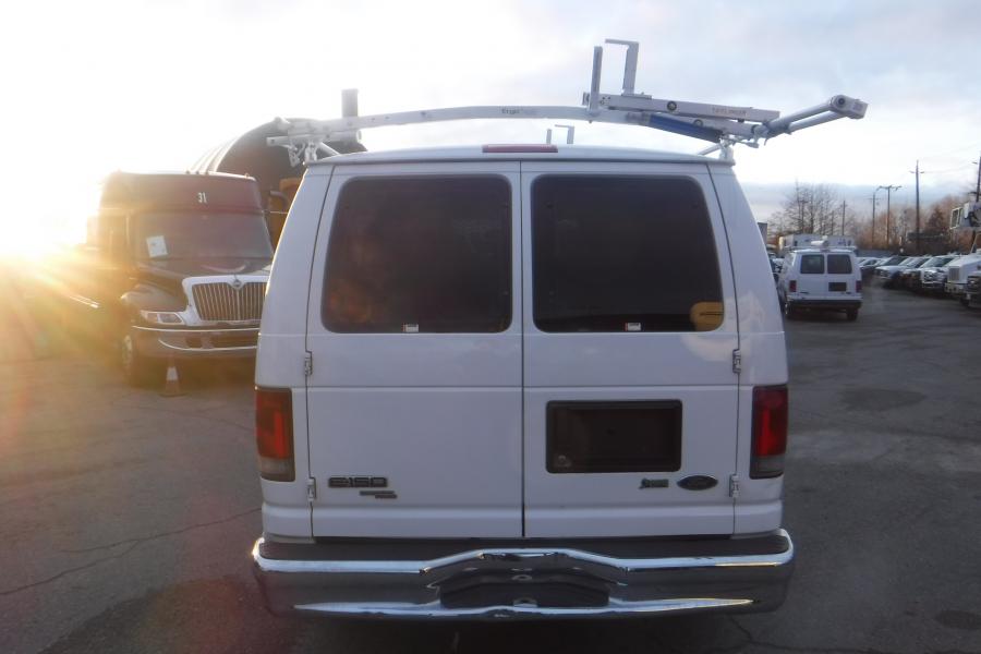 2012 Ford Econoline E-150 Cargo Van with Bulkhead Divider, Rear ...