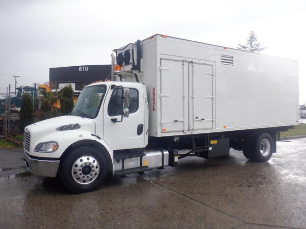 2014 Freightliner M2 106 22 Foot Cube Van Diesel with Mobile Shredding ...