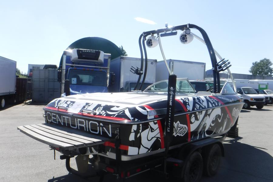 Repo.com | 2008 Centurion Speed Boat and Trailer