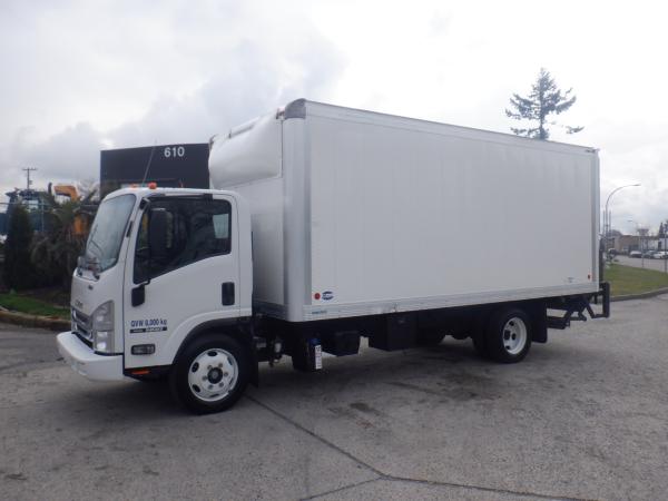 2019 Isuzu NRR 18 Foot Cube Van With Power Tailgate 3 Seater Diesel ...