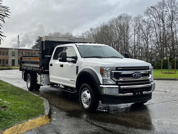 2021 Ford F-550 Super Duty Crew Cab 4x4 Powerstroke Diesel Dump Truck ...