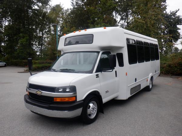 2012 Chevrolet Express G4500 21 Passenger Bus Dually Diesel | Repo.com