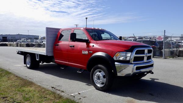 2015 RAM 5500 Crew Cab 12 Foot Flatdeck 4WD Dually | Repo.com