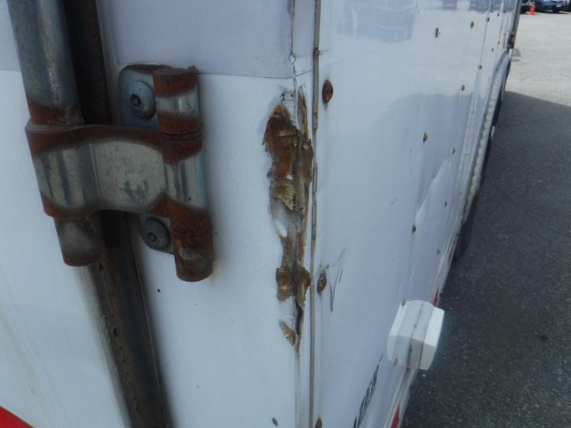 2010 Forest River Enclosed Trailer Rear Workshop with Ramp Gate | Repo.com
