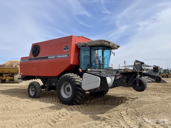 1997 Massey Ferguson 8680 Combine Harvester Diesel | Repo.com