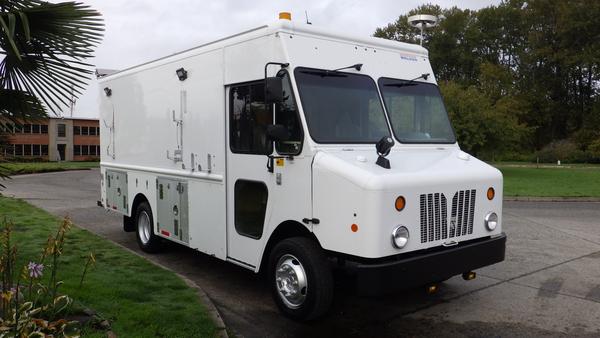 2009 Morgan Olson Workhorse W62 Cargo Step Van Rear Workshop | Repo.com