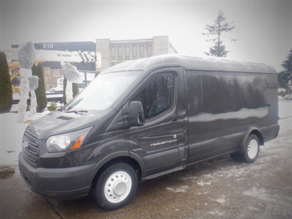 2016 Ford Transit T-350 Bullet-Proof Glass 2 Seater Cargo Van Dually ...